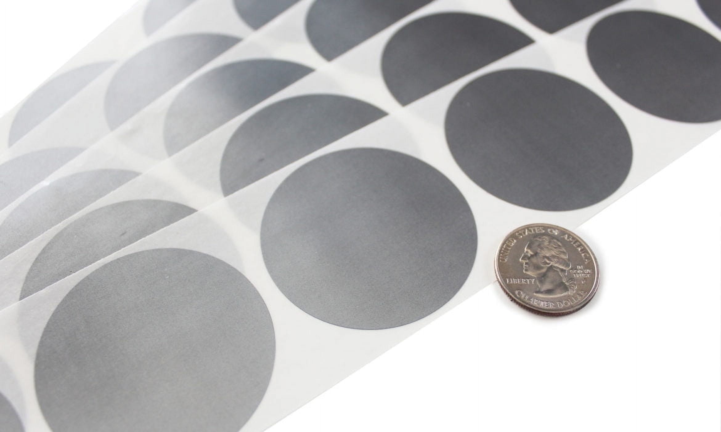 My Scratch Offs 2" Silver Round Scratch-off Sticker Labels, 500 Count ...