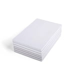 Unknown, Scratch Pads 4x6 inches, White, 100 Sheets, 6 Pack for notes ...