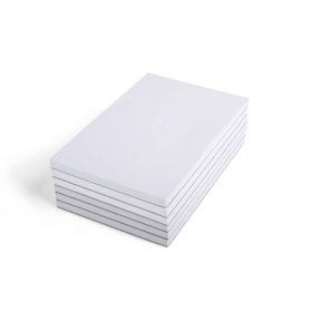 Universal Small Size Writing Scratch Pads, Unruled, 4 x 6, White, 100 ...
