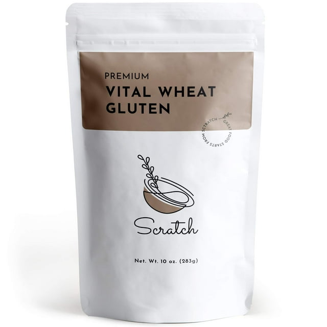 Scratch Premium Vital Wheat JKF25 Gluten - Seitan Flour, High Protein ...
