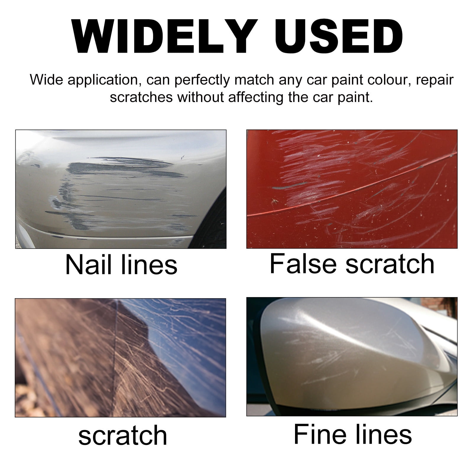 Car Scratch Repair Paste, Scratch Removal Wax, New Car Paint Scratch ...