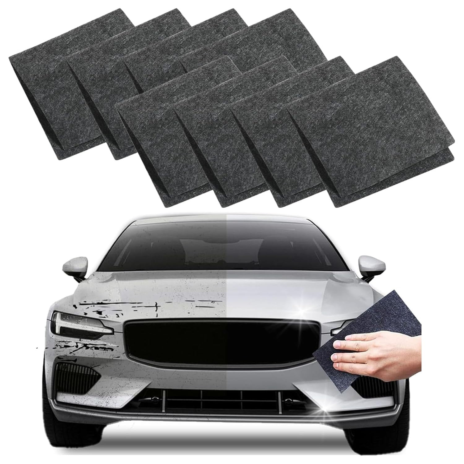 Scratch Remover,The Magic Car Cleaning Cloth,Water Spots Surface ...