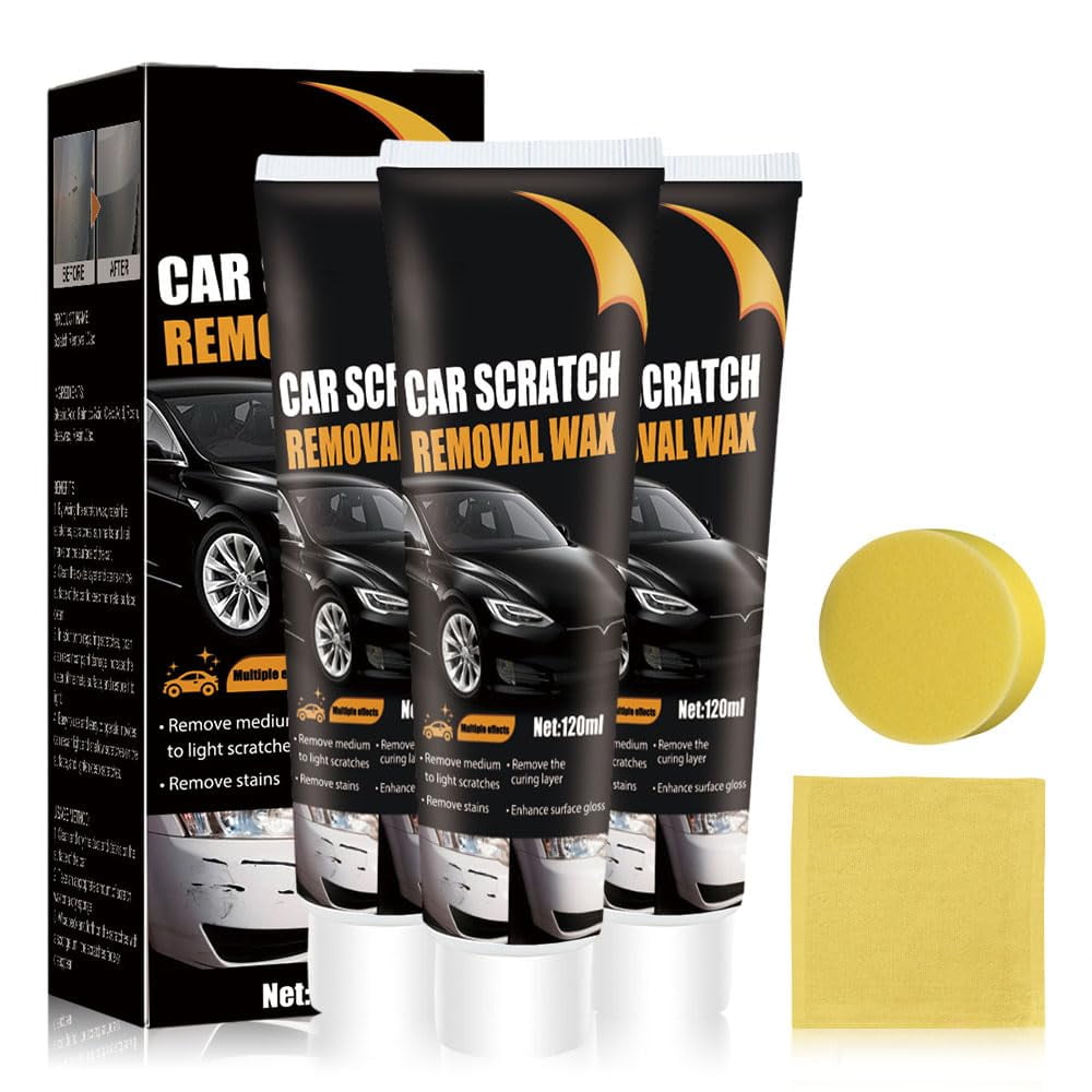Scratch Remover for Vehicles, 2025 Upgrade Car Scratch Repair Paste ...