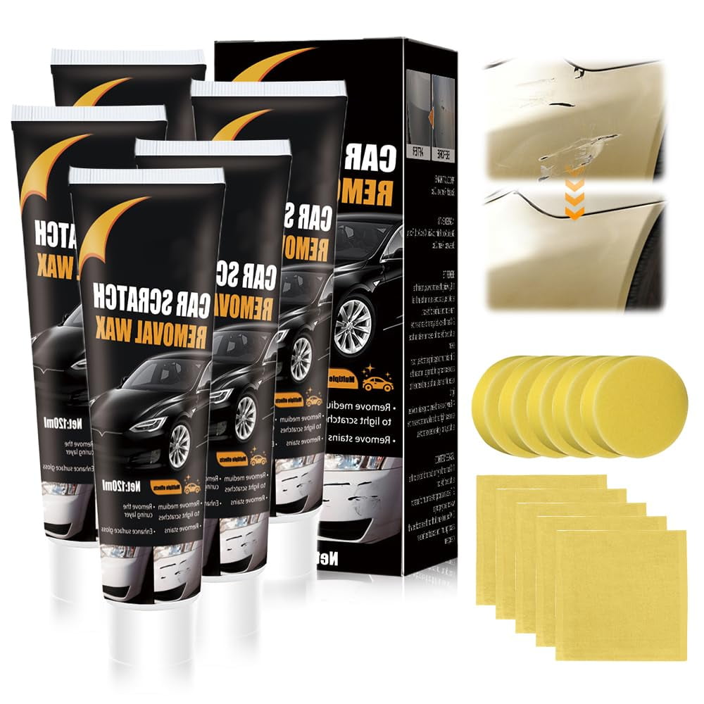 Scratch Remover for Vehicles, Car Scratch Remover for Deep Scratches, Car Polishing Wax Scratch ...