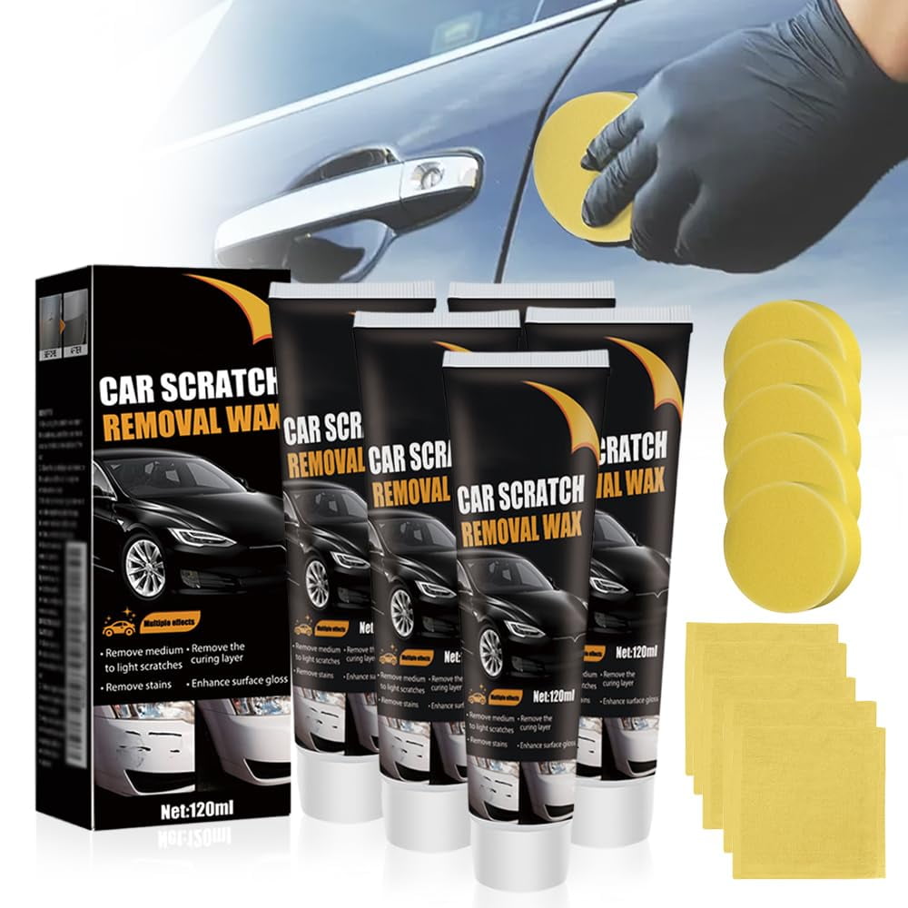Scratch Remover for Vehicles, Upgrade Car Scratch Repair Paste Kit ...