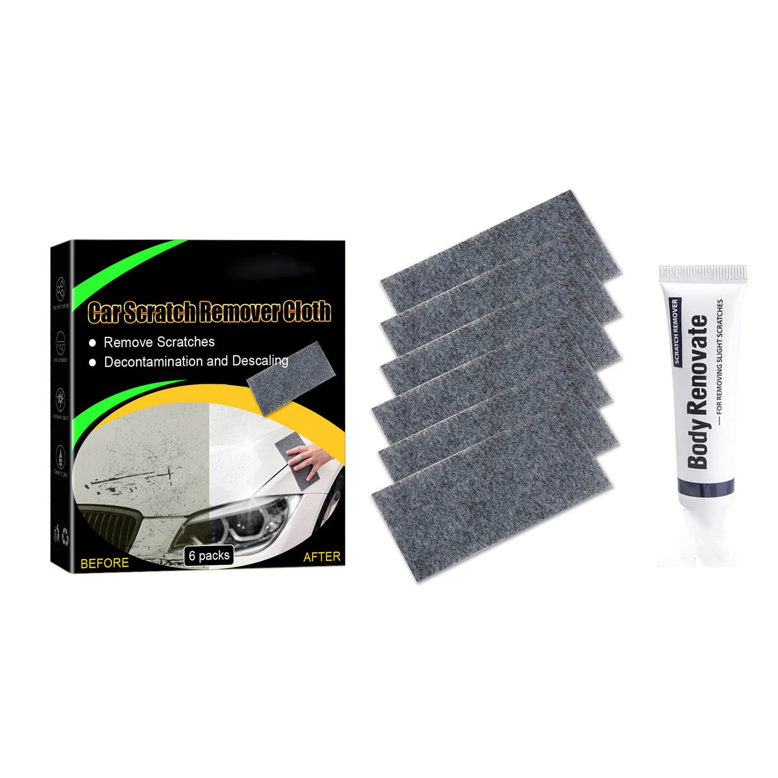 Scratch Remover with Nanotechnology Reusable and Paint-friendly for All ...
