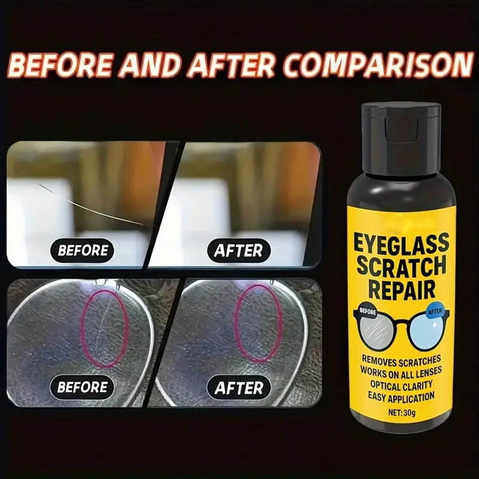 Scratch Repair Spray for Glasses - Effective Lens Cleaning Solution for ...