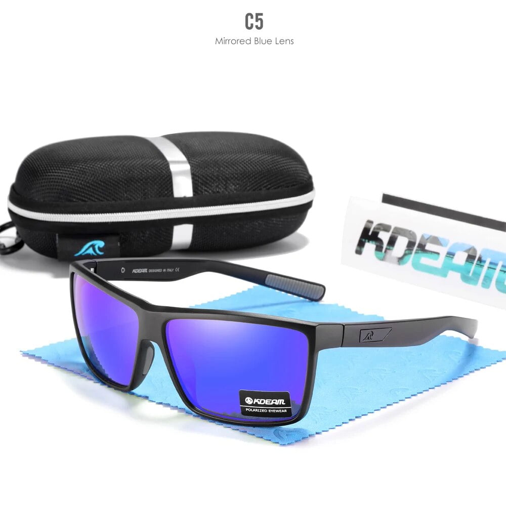 Scratch Resistance Sunglasses Men Polarized 100% UV Protection Sun ...