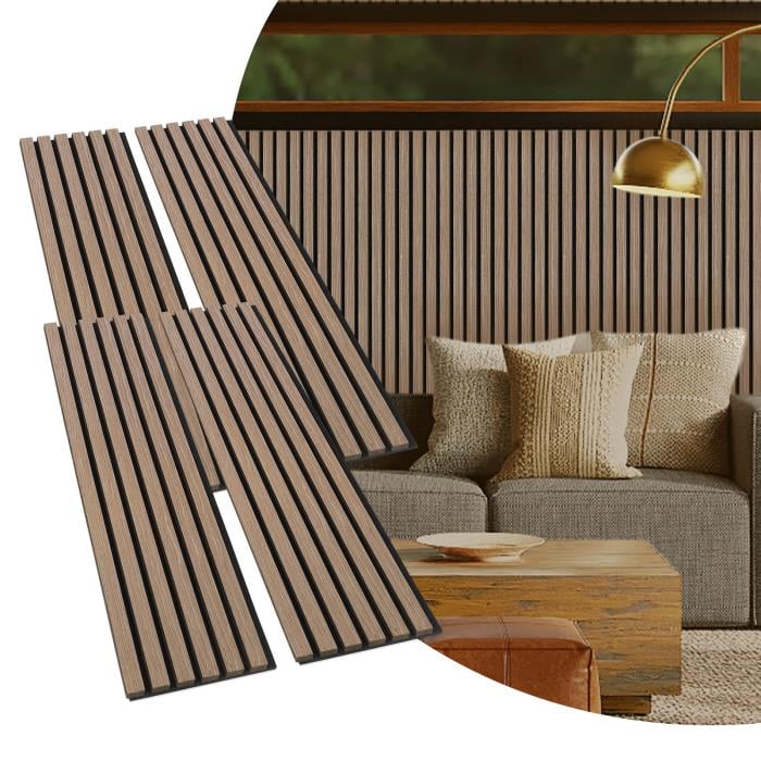 Scratch-Resistant Acoustic Panels, 0.5" Thickened, Dual-Purpose ...