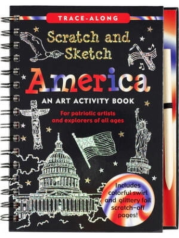 Scratch & Sketch America (Trace Along) (Hardcover) - Walmart.com