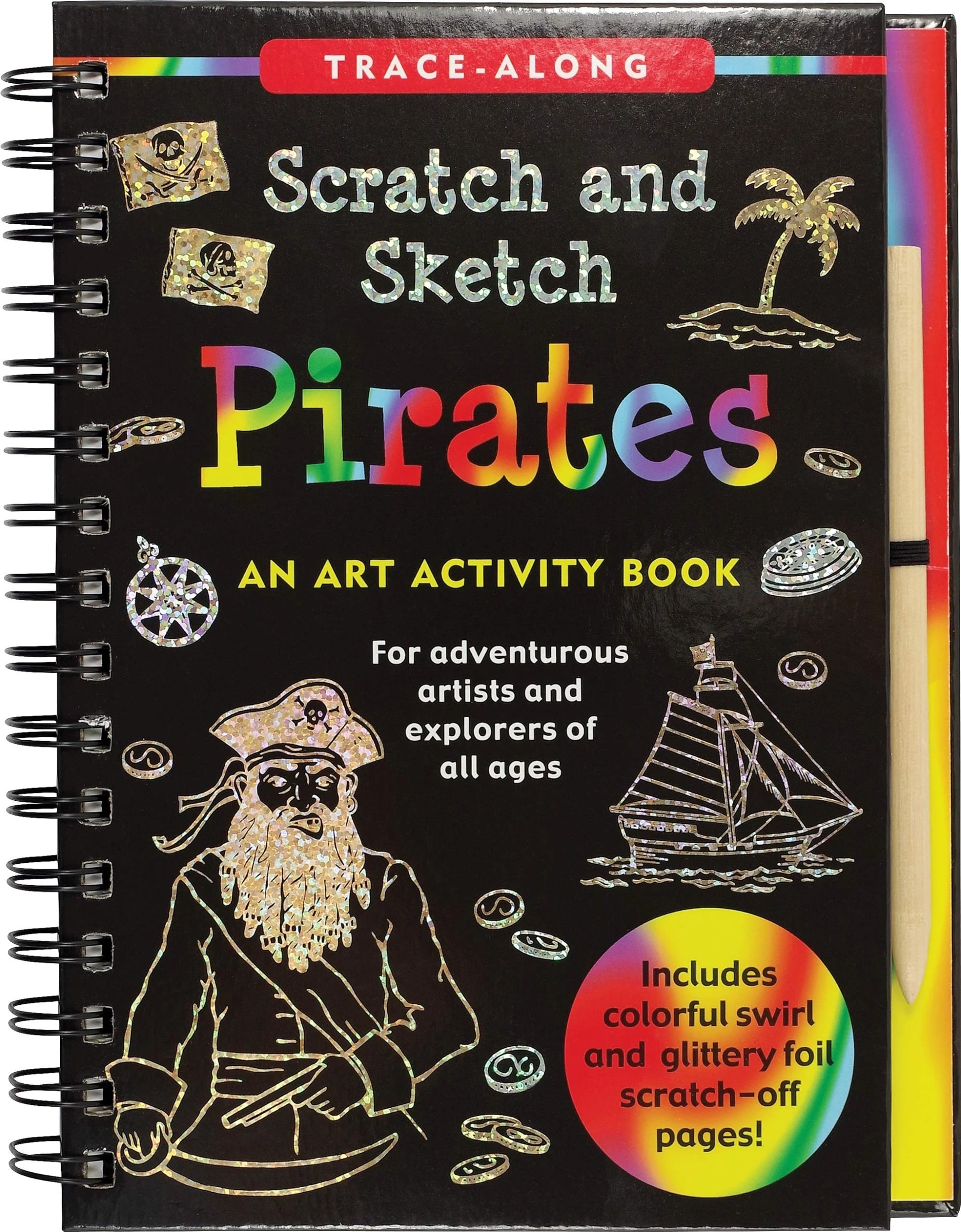 Scratch & Sketch Pirates (Trace Along) - Walmart.com