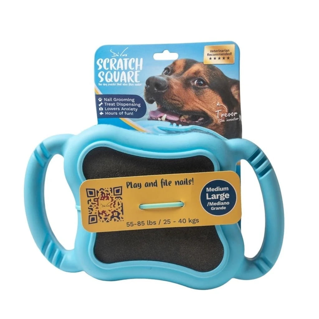 De' Vora Scratch Square Dog & Cat Grooming Toy, Medium/Large - Walmart.com