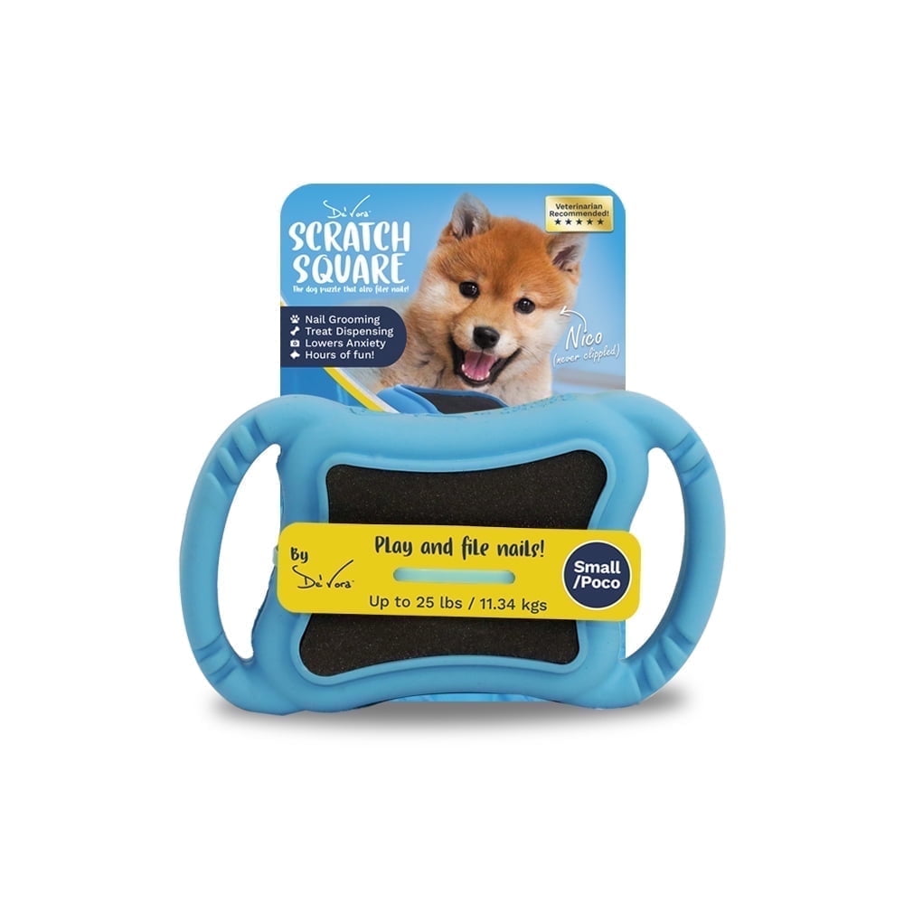 De' Vora Scratch Square Dog & Cat Grooming Toy, XS/Small - Walmart.com