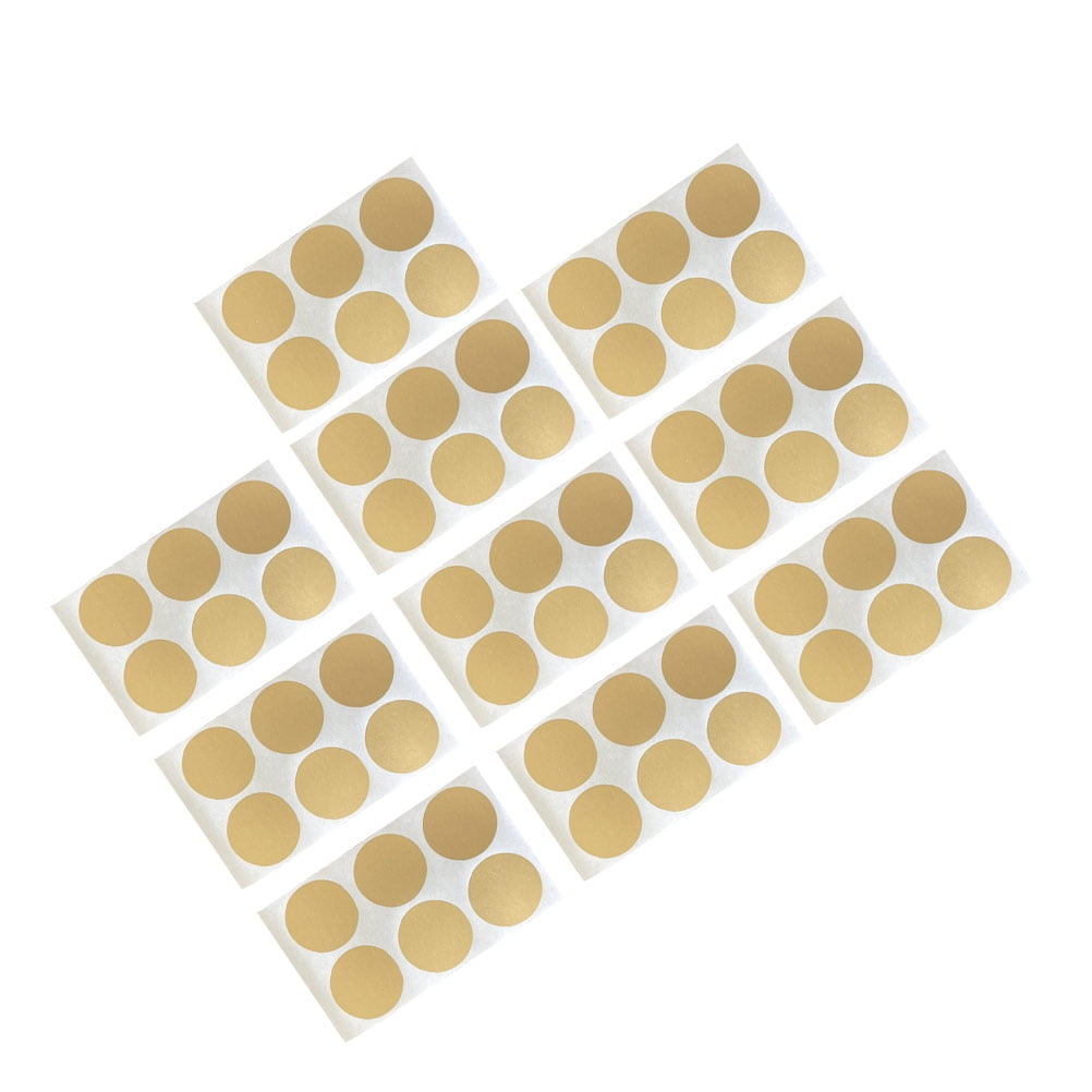 Scratch Stickers Scrapbooking Paper Name Tags Gold Decor Off Label ...