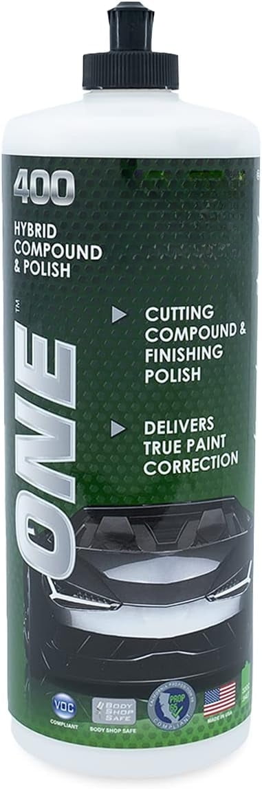 Scratch & Swirl Remover Hybrid Rubbing Compound & Polish Buffing ...