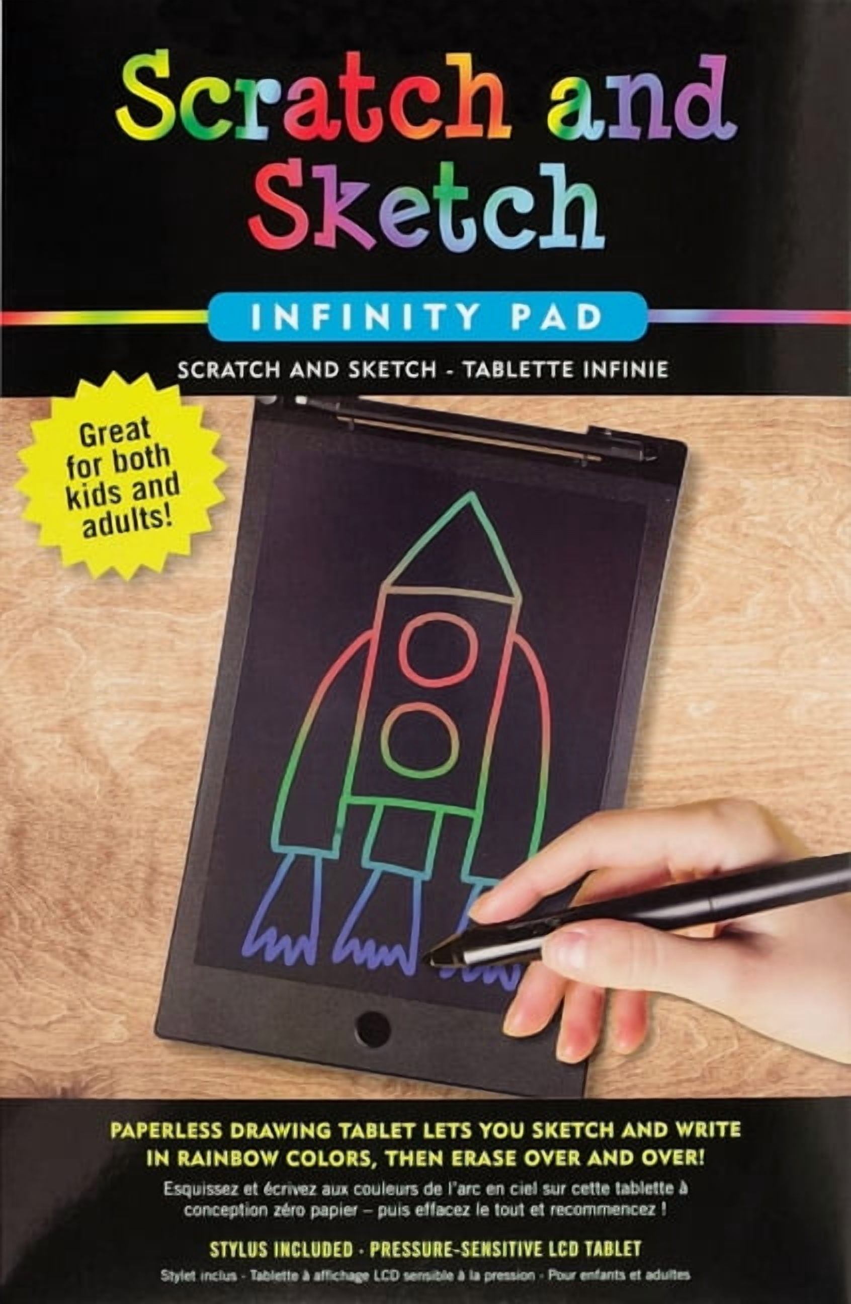 Scratch and Sketch: Scratch & Sketch Infinity Pad (Other) - Walmart.com