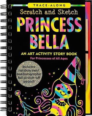 Pre-Owned Scratch & Sketch Princess Bella (Trace-Along) [With Wooden ...