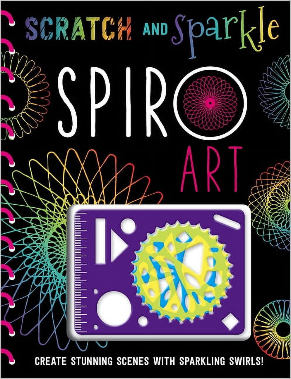 Scratch and Sparkle Spiro Art, (Hardcover) - Walmart.com