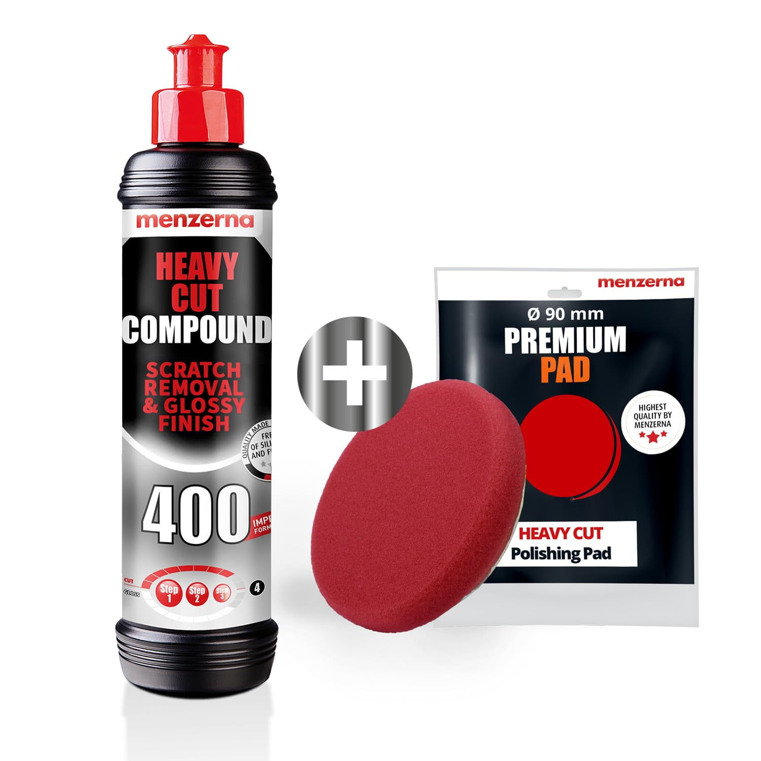 Scratch and Swirl Remover Kit I Car polishing Set with Heavy Cut 400 ...