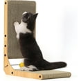 Scratcher, 18.9 Inch L Shape Scratch Pad, Vertical Scratcher Wall ...