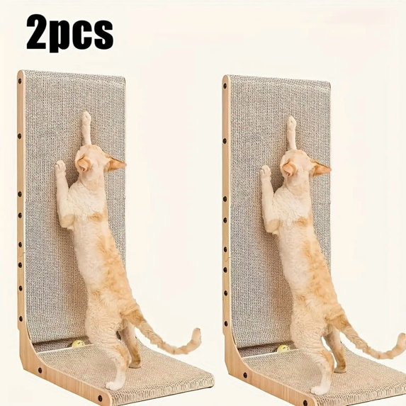 Scratcher, Scratching Post, Cardboard Scratching Board with Ball Toy ...