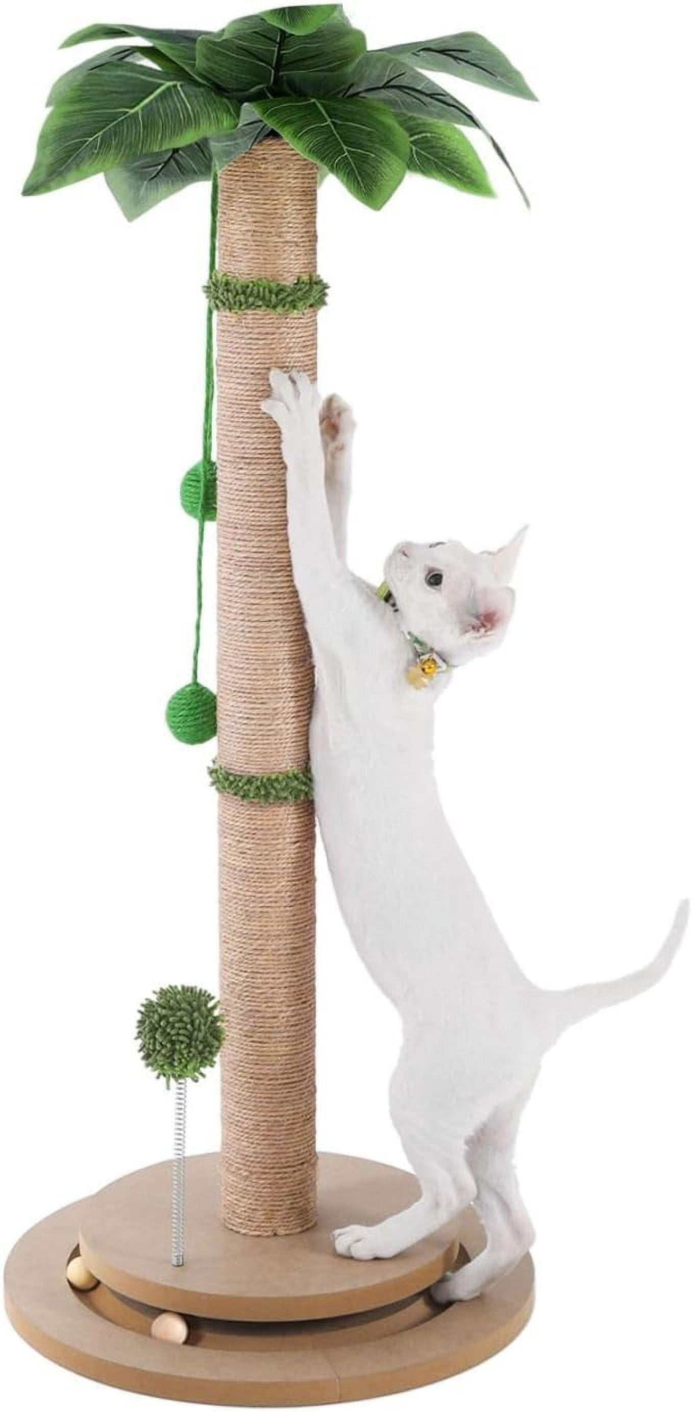 Scratching Posts for Indoor Cats Adults - 33.2" Tall Cat Scratching ...