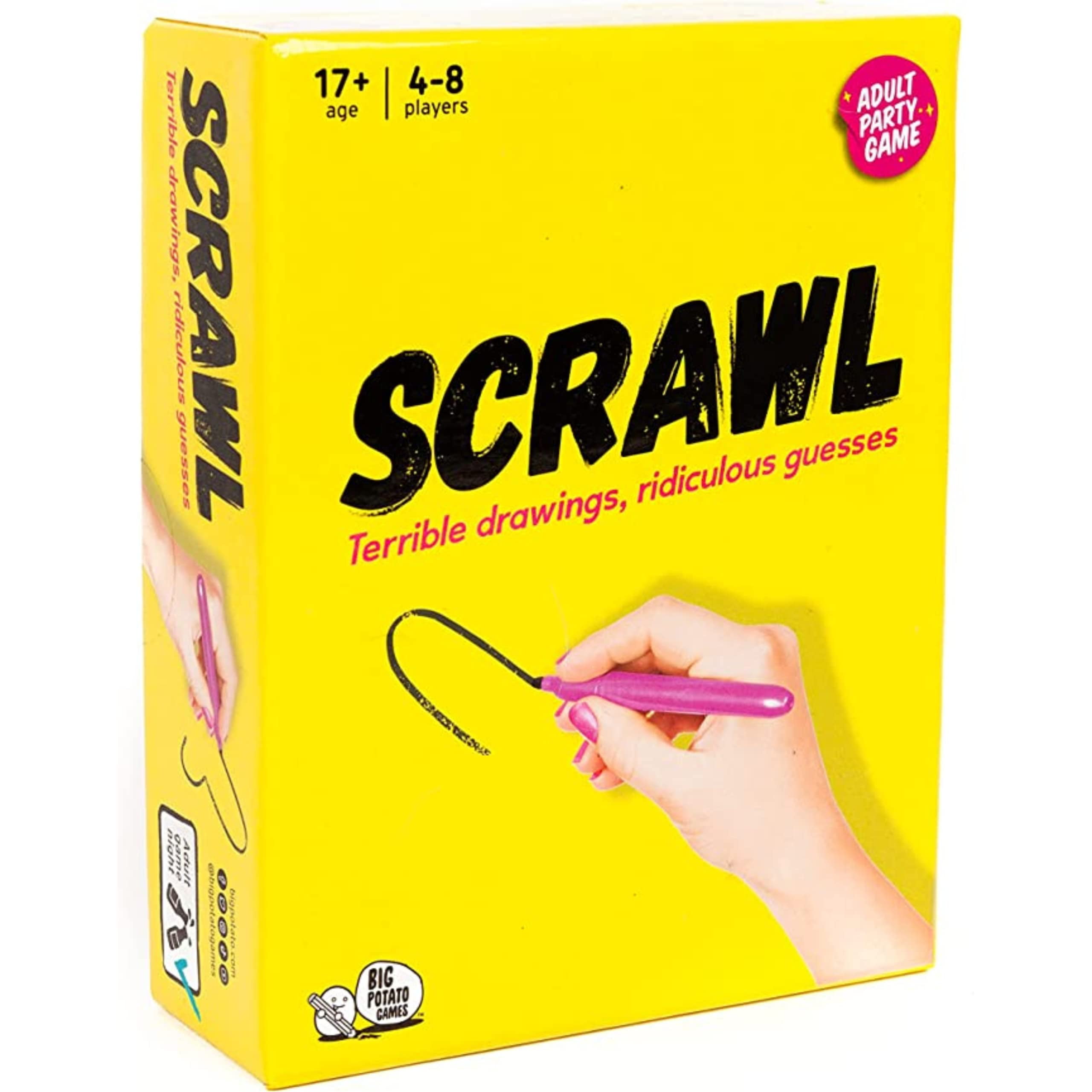 Big Potato Scrawl: Adult Board Game | Terrible Drawings and Ridiculous ...