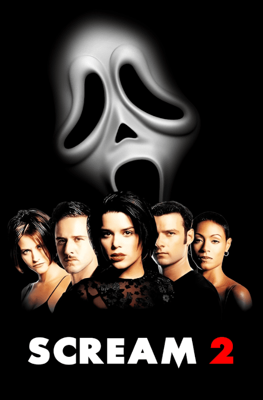 Scream 2 (1997) Poster 24x36 Horror Slasher Sequel with Neve Campbell ...