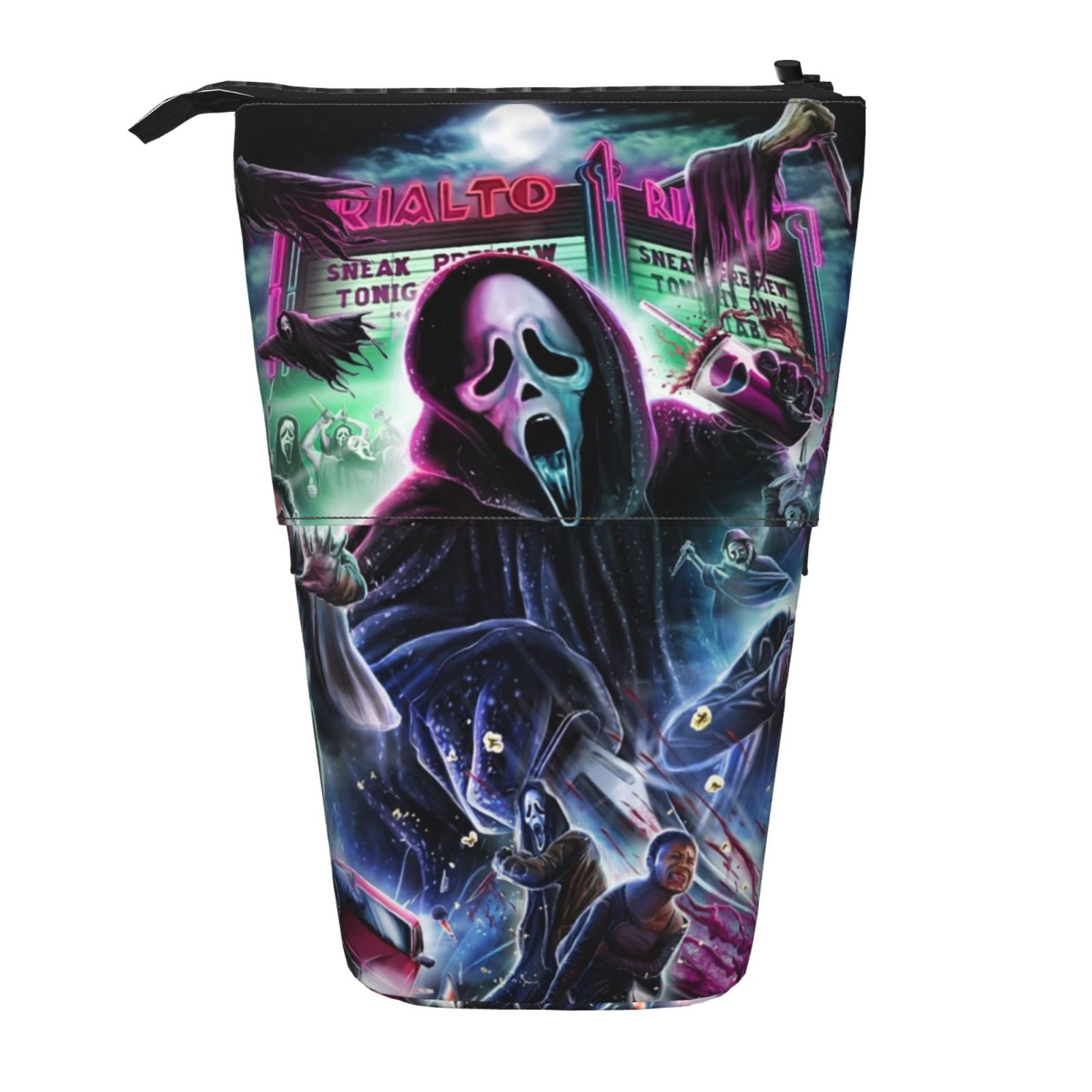 Scream 2 Ghostface Killer Standing Pencil Case Pen Bag Telescopic ...
