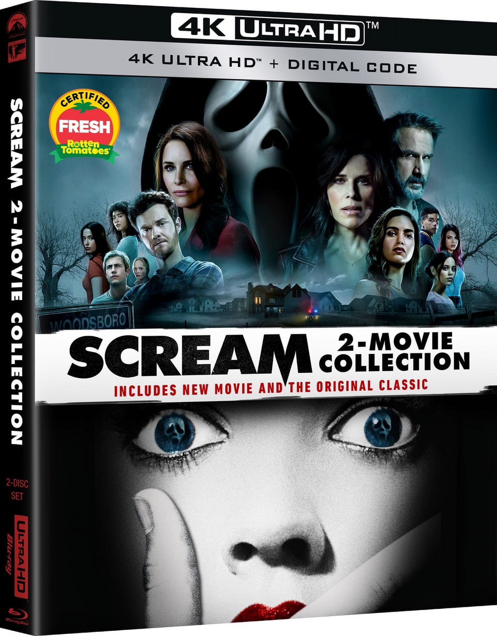 Scream: 2-Movie Collection (4K Ultra HD) - Walmart.com