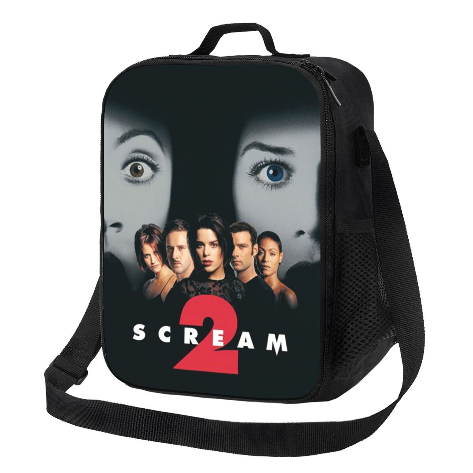 Scream 2 Movie Portable Lunch Bag Tote Bento Bag Insulated Cooler Snack ...
