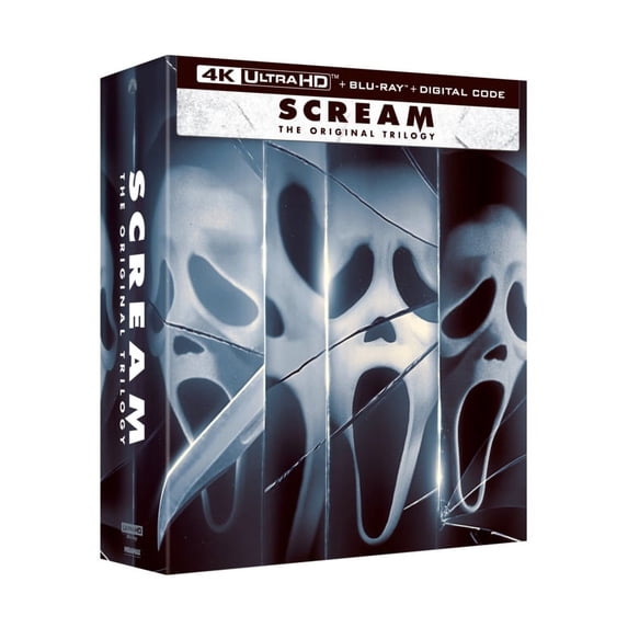 Scream Trilogy: Horror Blu-ray Movies Collection (4K Ultra HD + Blu-ray ...