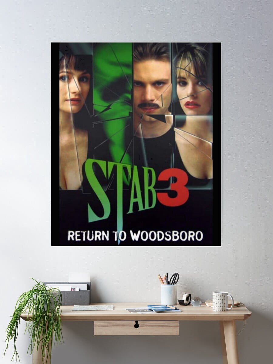 Scream 3 Scream 3 Horror Movie Film Poster Wall Art, Modern Wall Decor ...