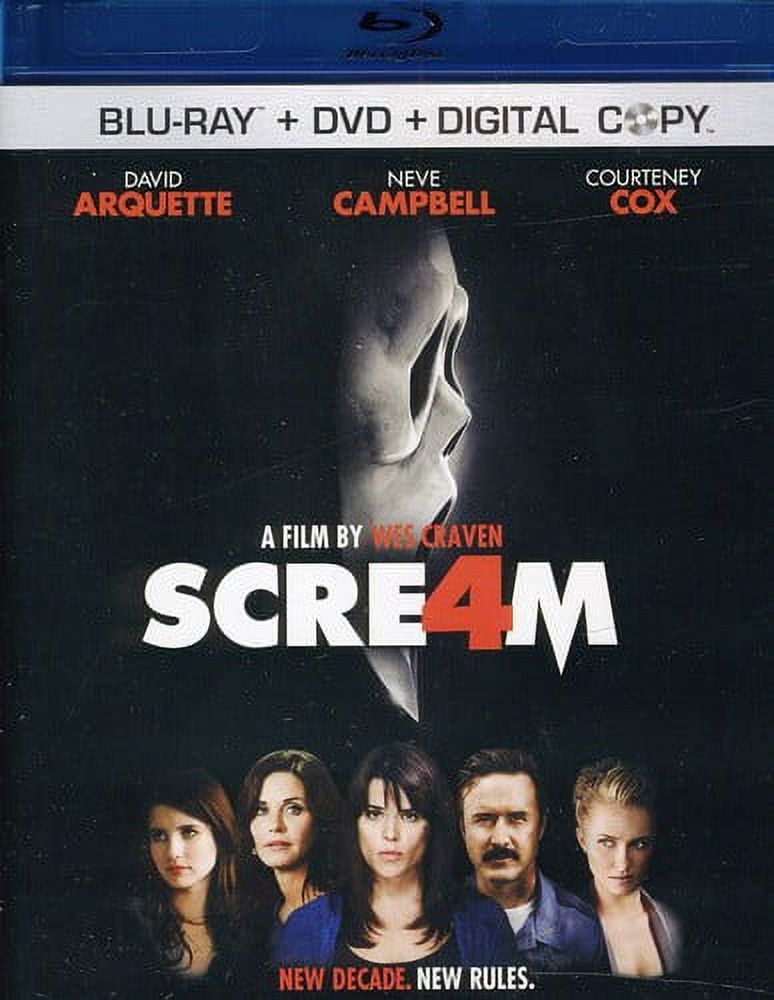 Scream 4 (Blu-ray + DVD) Horror, Lionsgate - Walmart.com