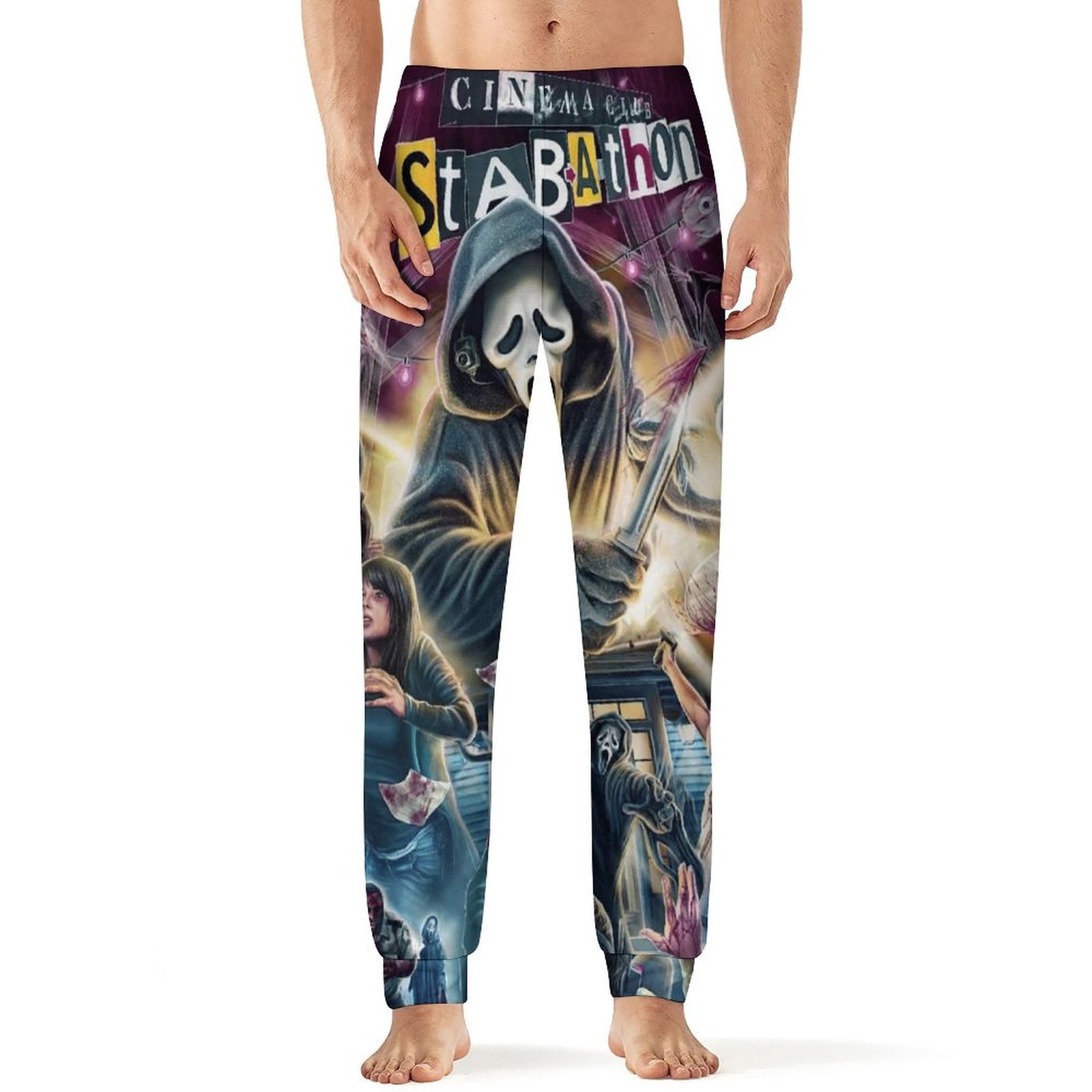 Scream 4 Ghostface Killer Men's Pajama Pants Bottoms Fashion Daily Cozy ...