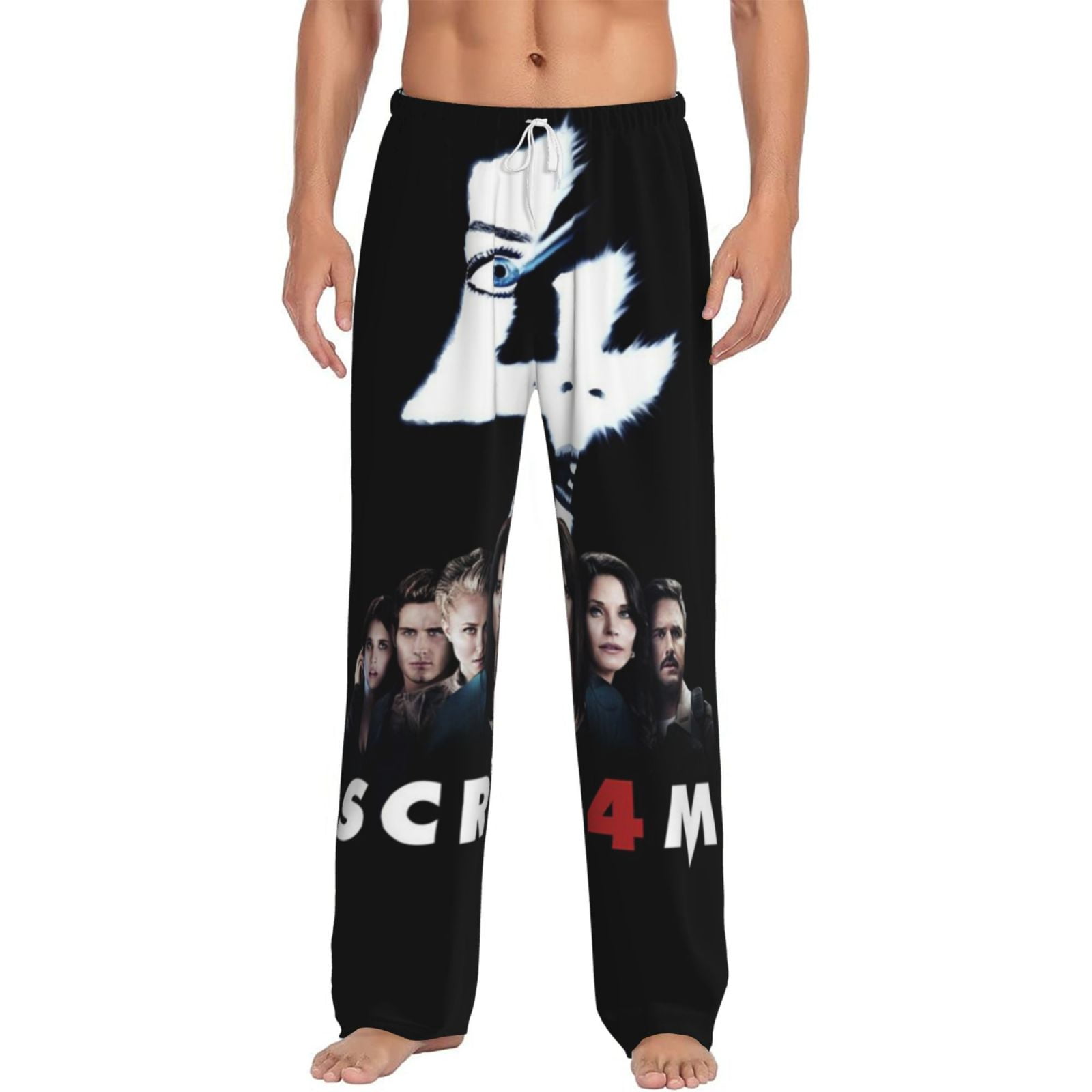 Scream 4 Ghostface Men's Pajama Pants Lounge Fashion Cozy Daily ...