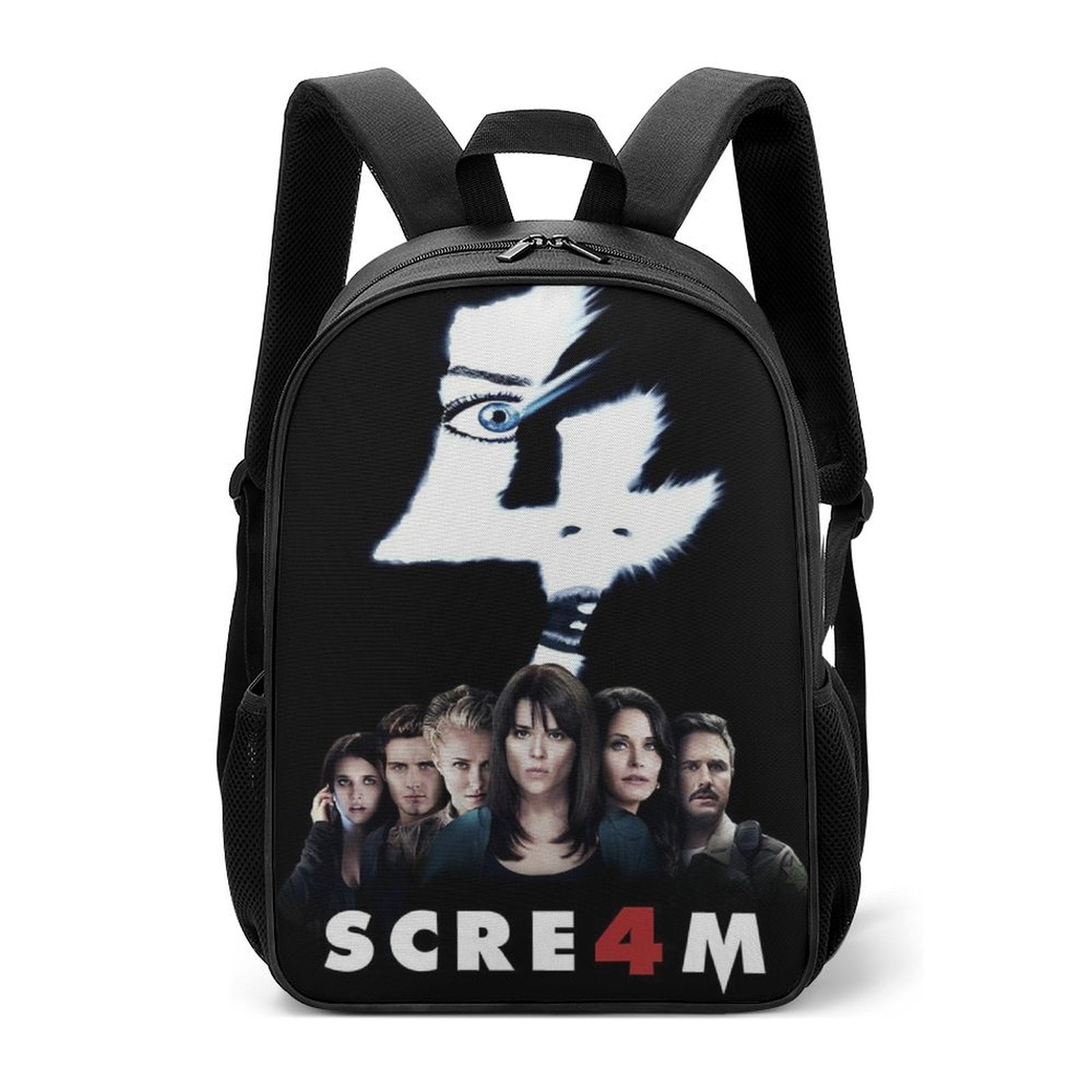 Scream 4 Ghostface School Bag Casual Adjustable Backpack Daypack ...