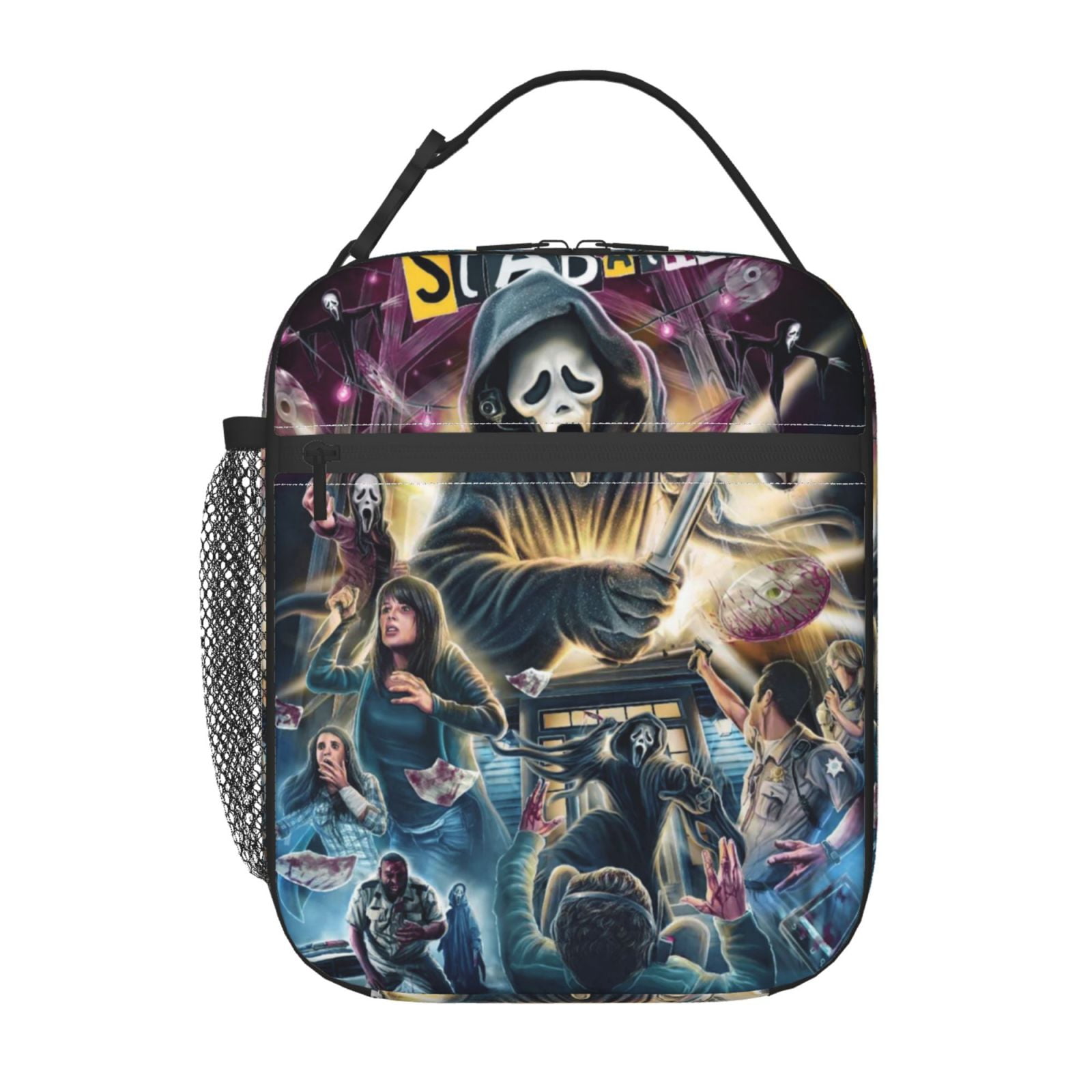 Scream 4 Killer Ghostface Movie Portable Lunch Bag Insulated Lunch Box ...