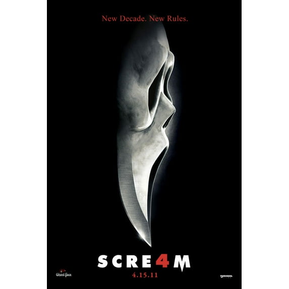 Scream 4 Poster 16x24 Poster Medium Art Poster 16x24 Unframed, Age ...