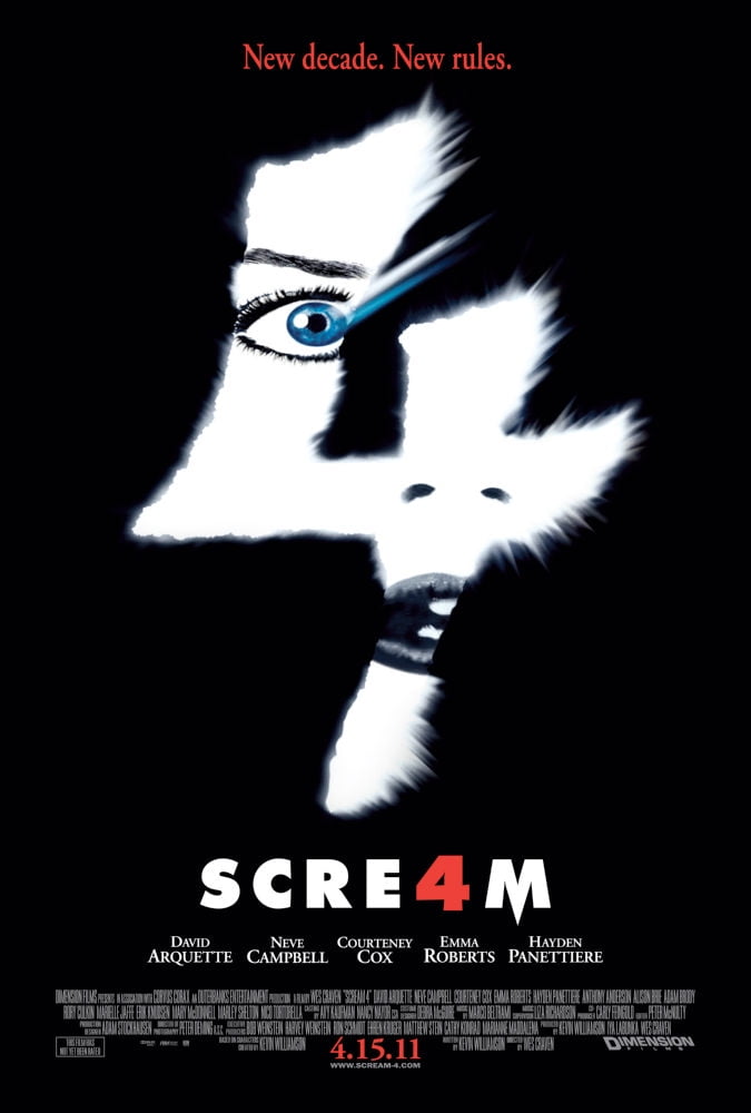Scream 4 Poster 24inx36in Art Poster 24x36 #141820 Multi-Color Square ...