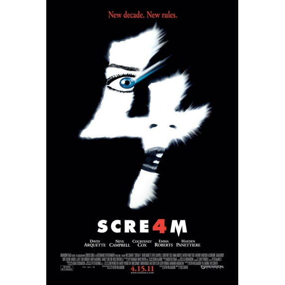 Scream 4 Poster 24inx36in Art Poster 24x36 #141820 Multi-Color Square ...