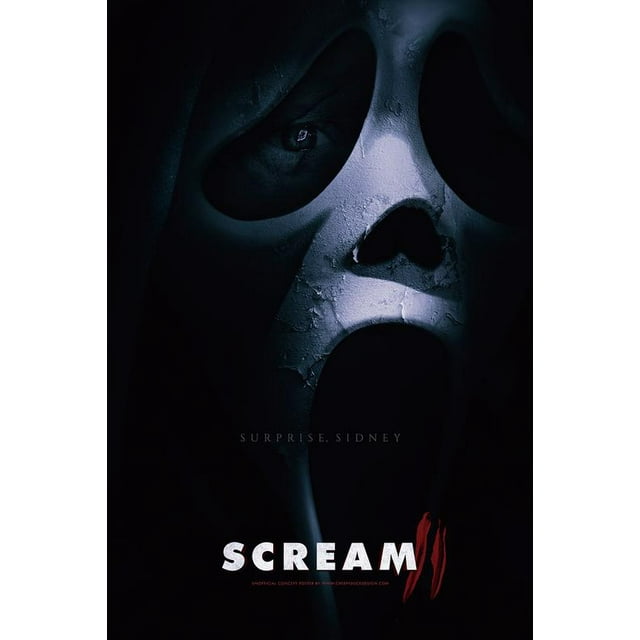 Scream 6 Movie Poster Scream 2023 Posters & Prints Series 80s 90s ...