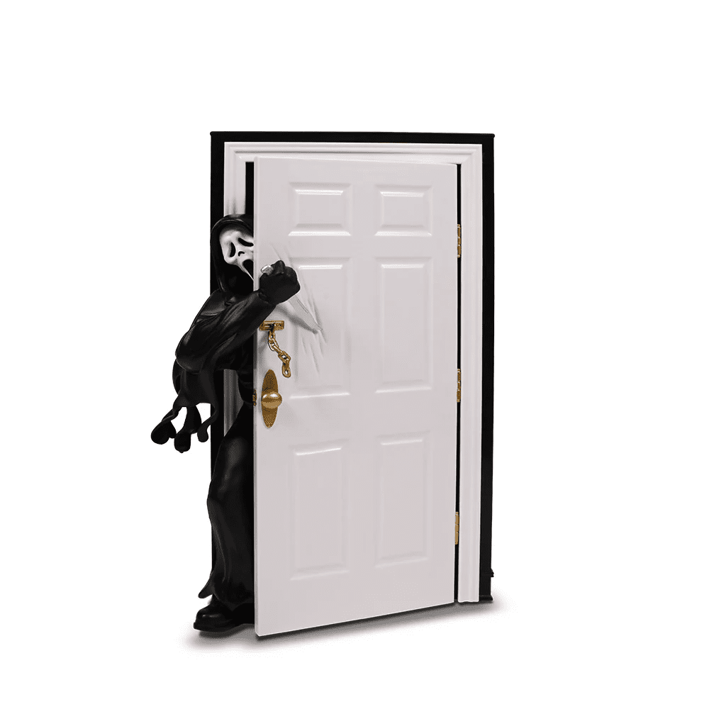Scream 7 Ghostface Door Popcorn Bucket, 9-Inch Horror Movie Collectible ...