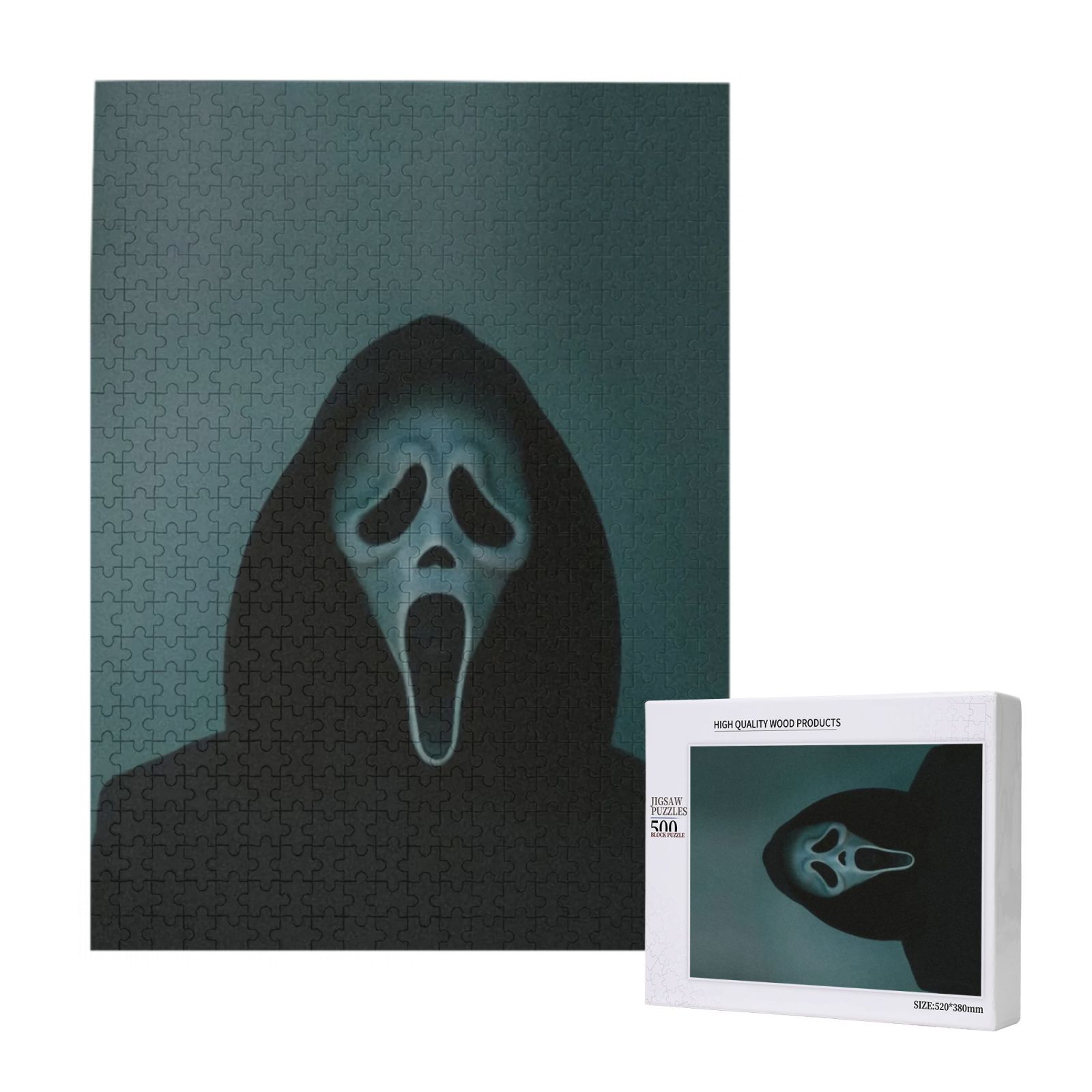 Scream Anime Puzzles Boys Girls Teens 300/500/1000 Piece Wooden Collage ...