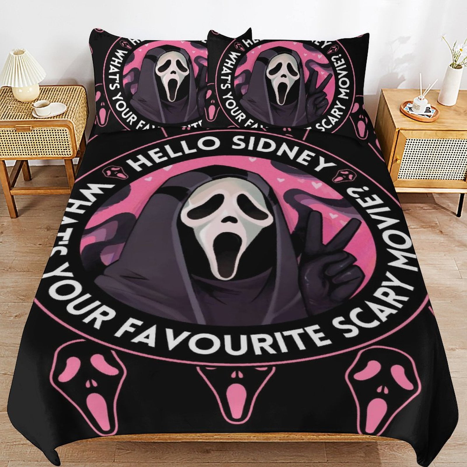 Scream Duvet Cover Set 3 Pieces, Ultra Soft Comfortable Graphics ...