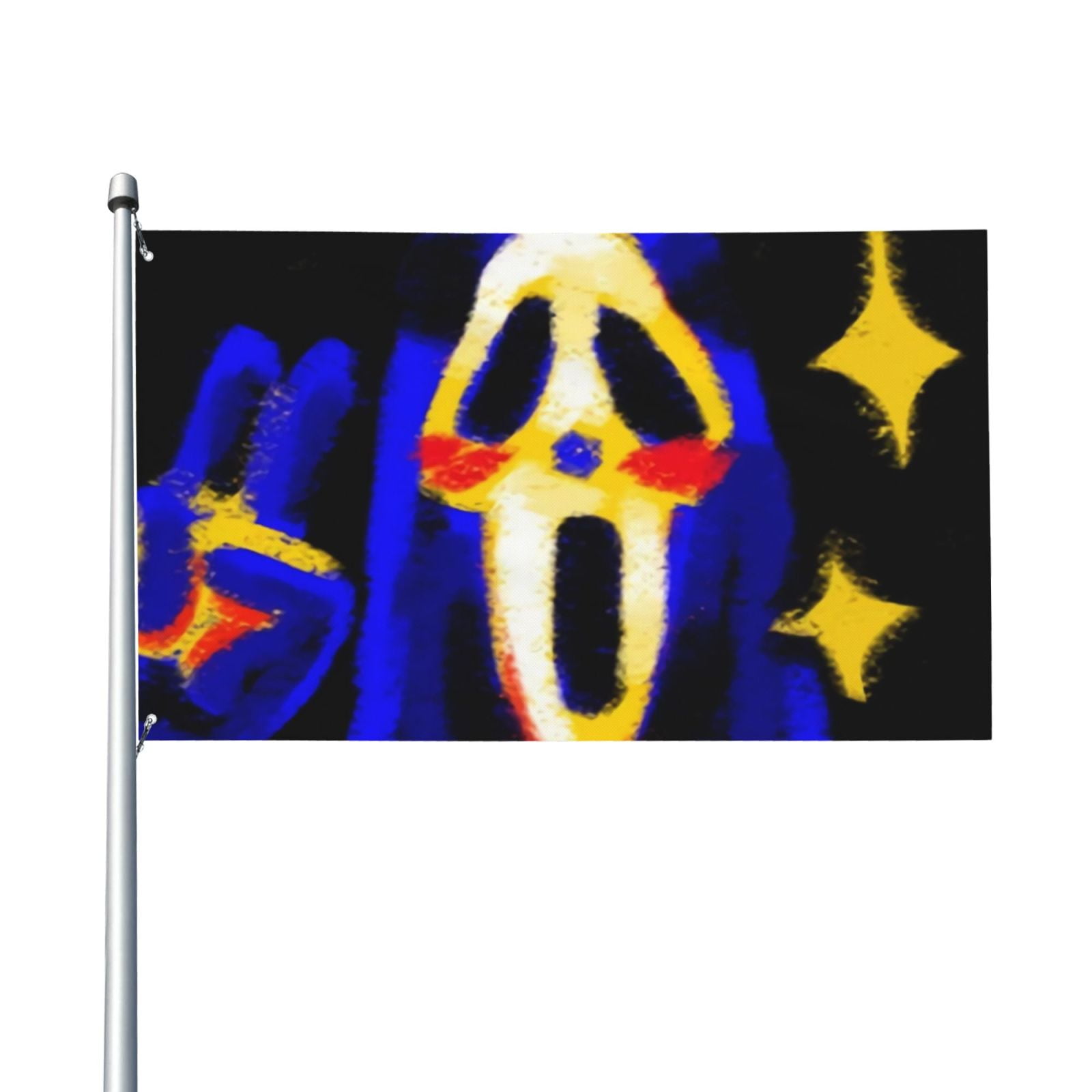Scream Garden Flag 3x5 Feet Indoor Decoration Flag Outdoor Courtyard ...