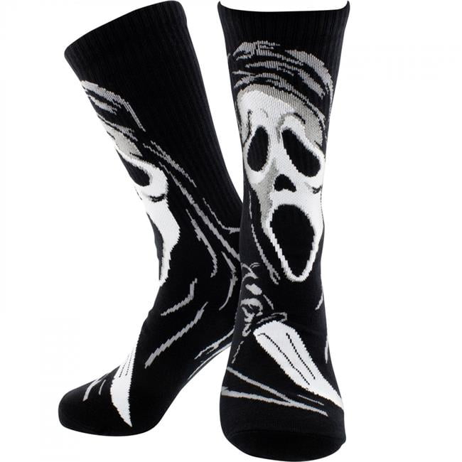 Scream 893736 Ghost Face Crew Socks - Walmart.com
