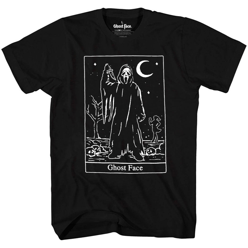 Scream - Ghost Face Tarot Card T-Shirt - Walmart.com