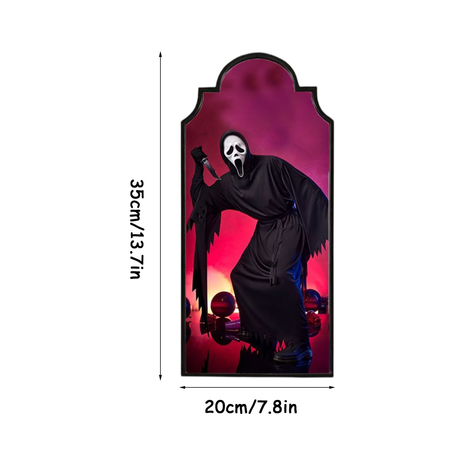 Scream Ghost Halloween Decorations Halloween Scream Ghost Mirror ...