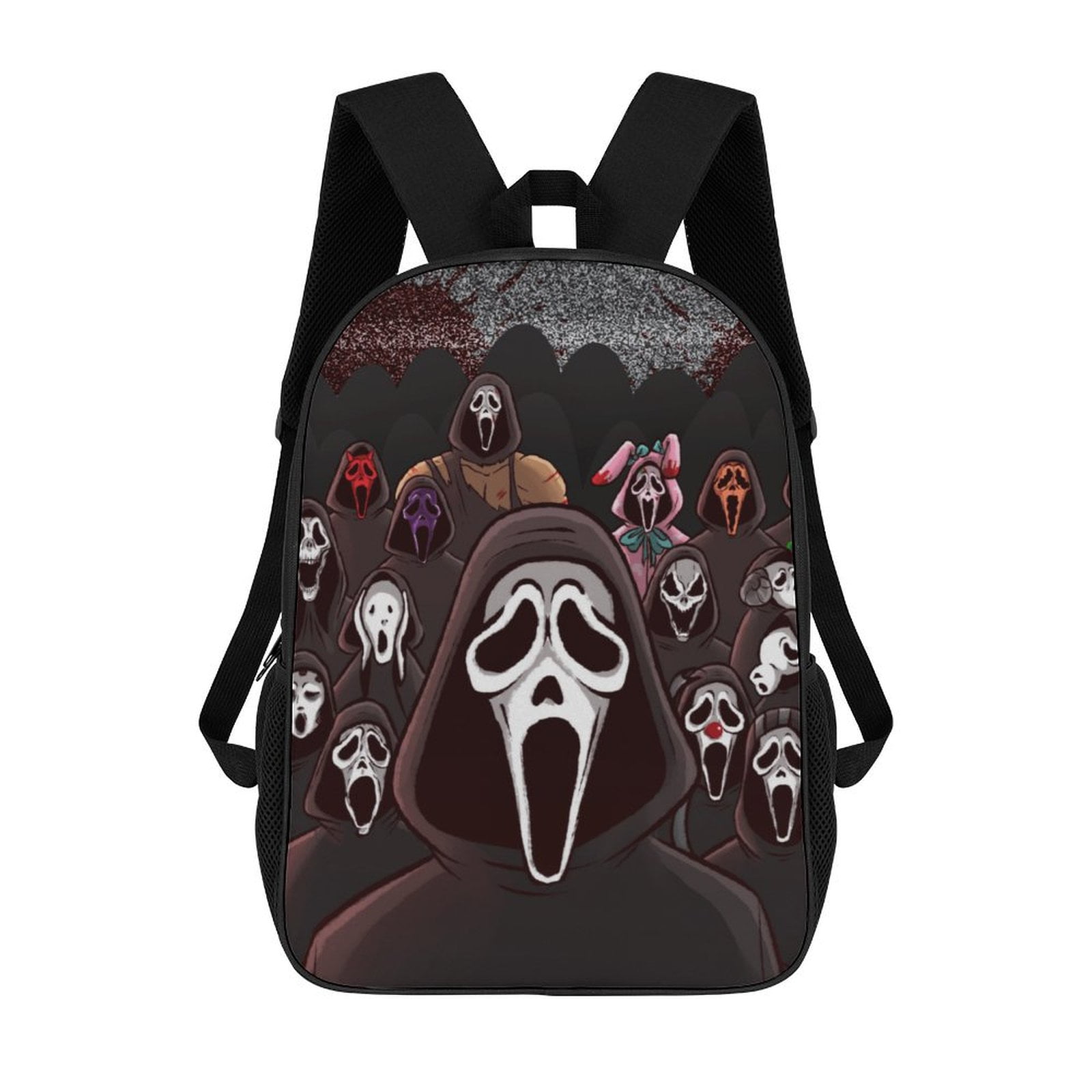 Scream Ghostface Backpack Casual Daypack School Bag Satchel Bookbag ...